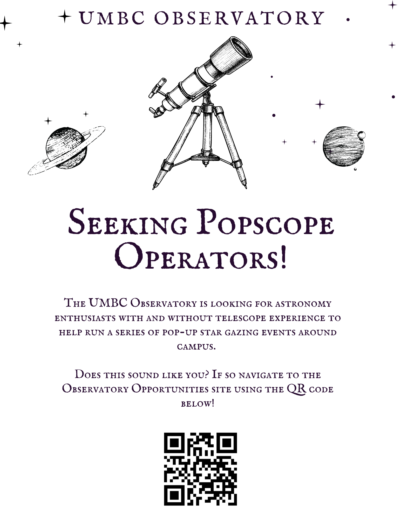 PopScope Program – Observatory – UMBC
